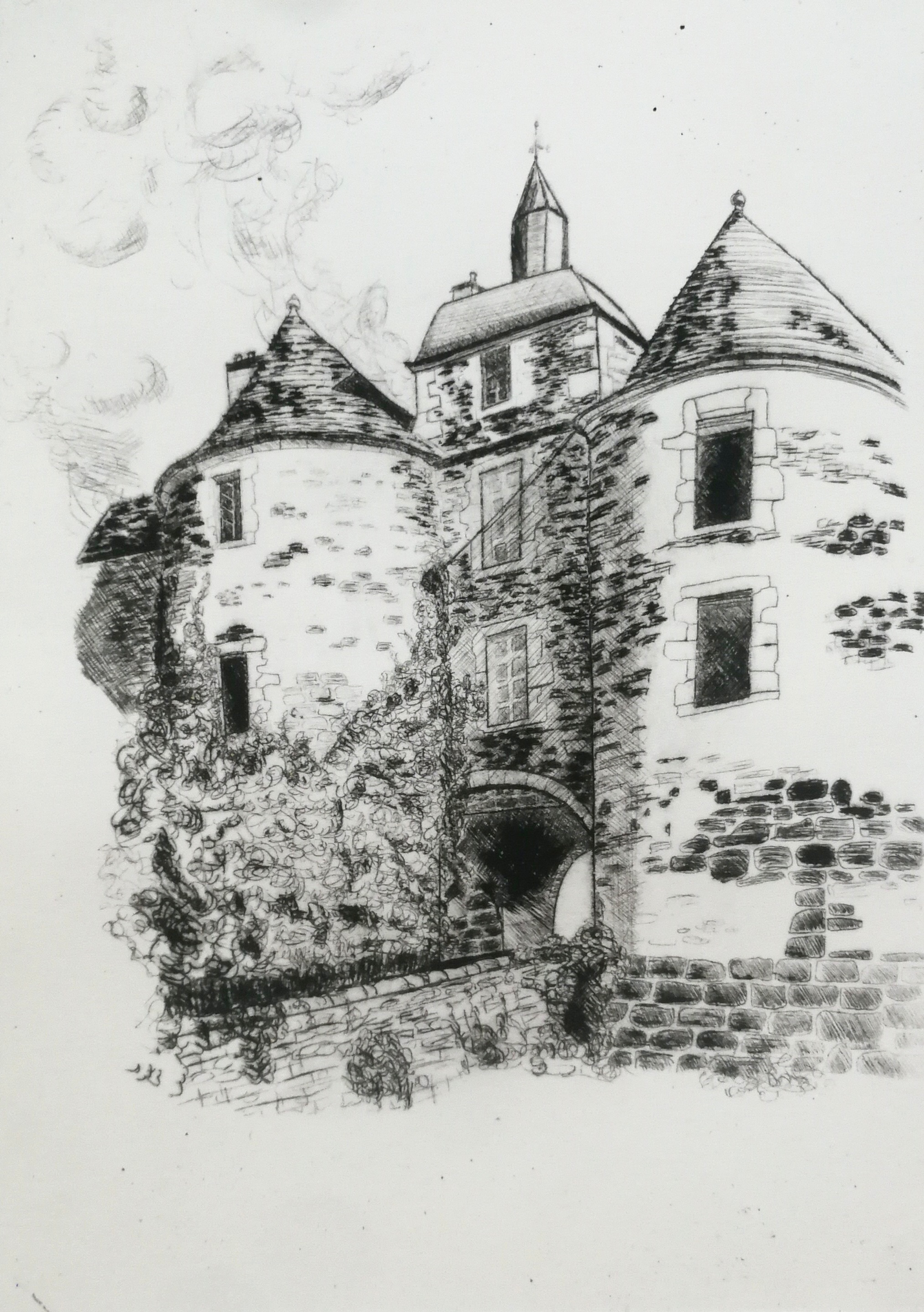 Offrir un stage d’initiation à la gravure en pointe sèche – Atelier Imago