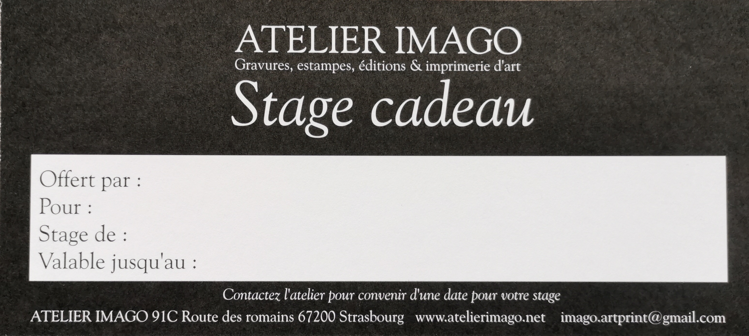 Boutique – Atelier Imago