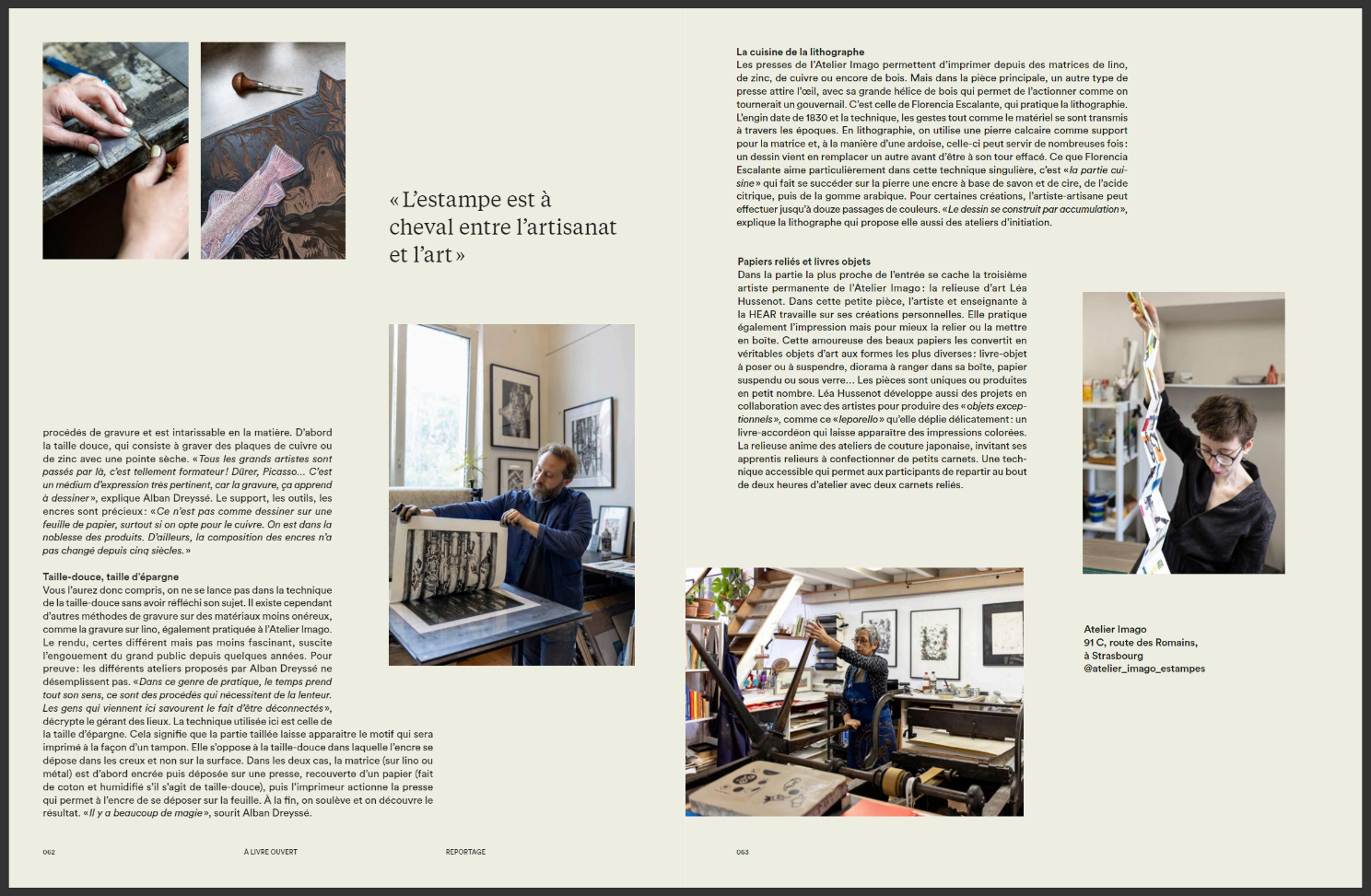 On parle de nous – Atelier Imago